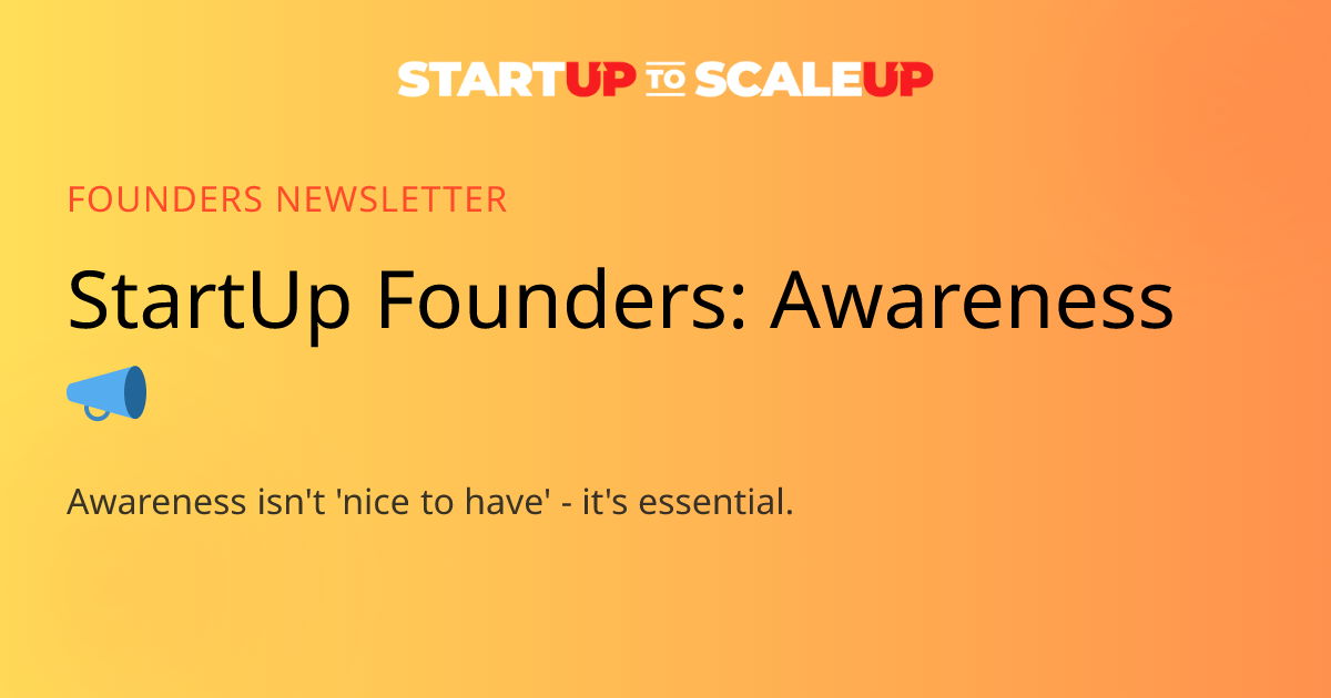Market Awareness: How Founders Hijack Audiences for Growth | Startup to ...